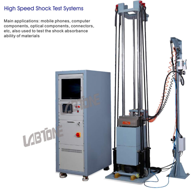 Shock Test Machine With Dual Mass Shock Amplifier Perform Half sine ...