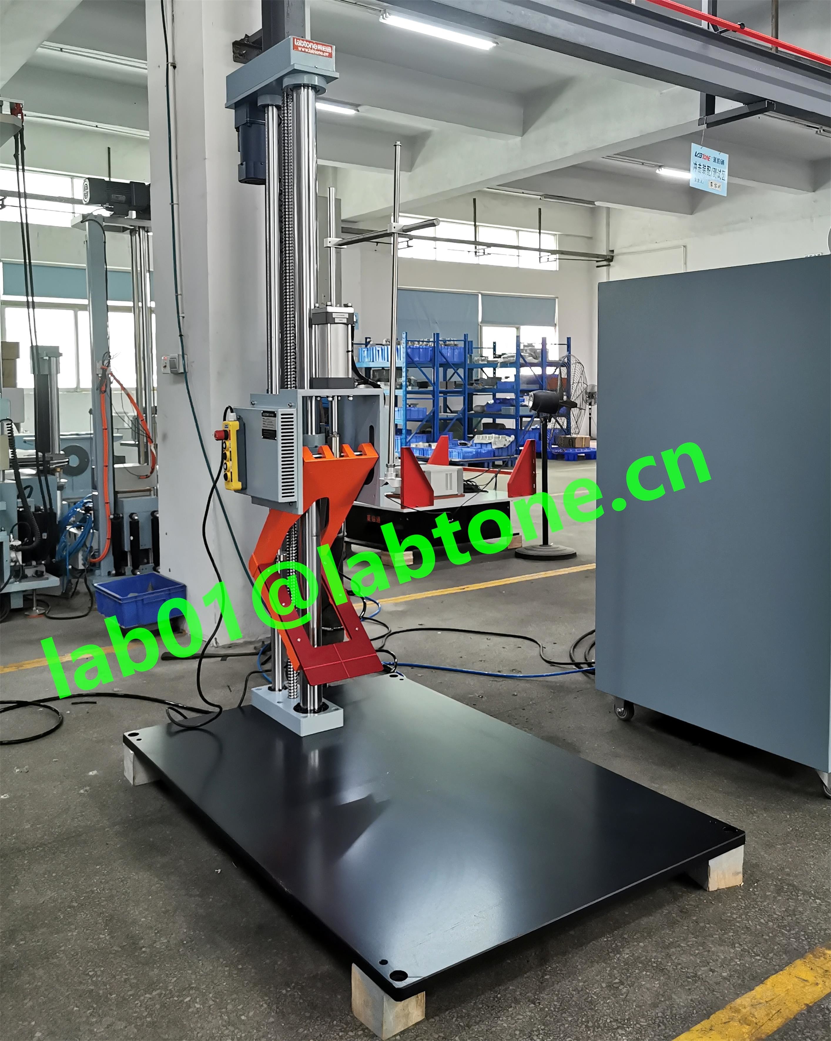 Packaged Products Free Fall Drop Tester Meet ASTM D 5276 ISTA 1A 2A 3A 6A