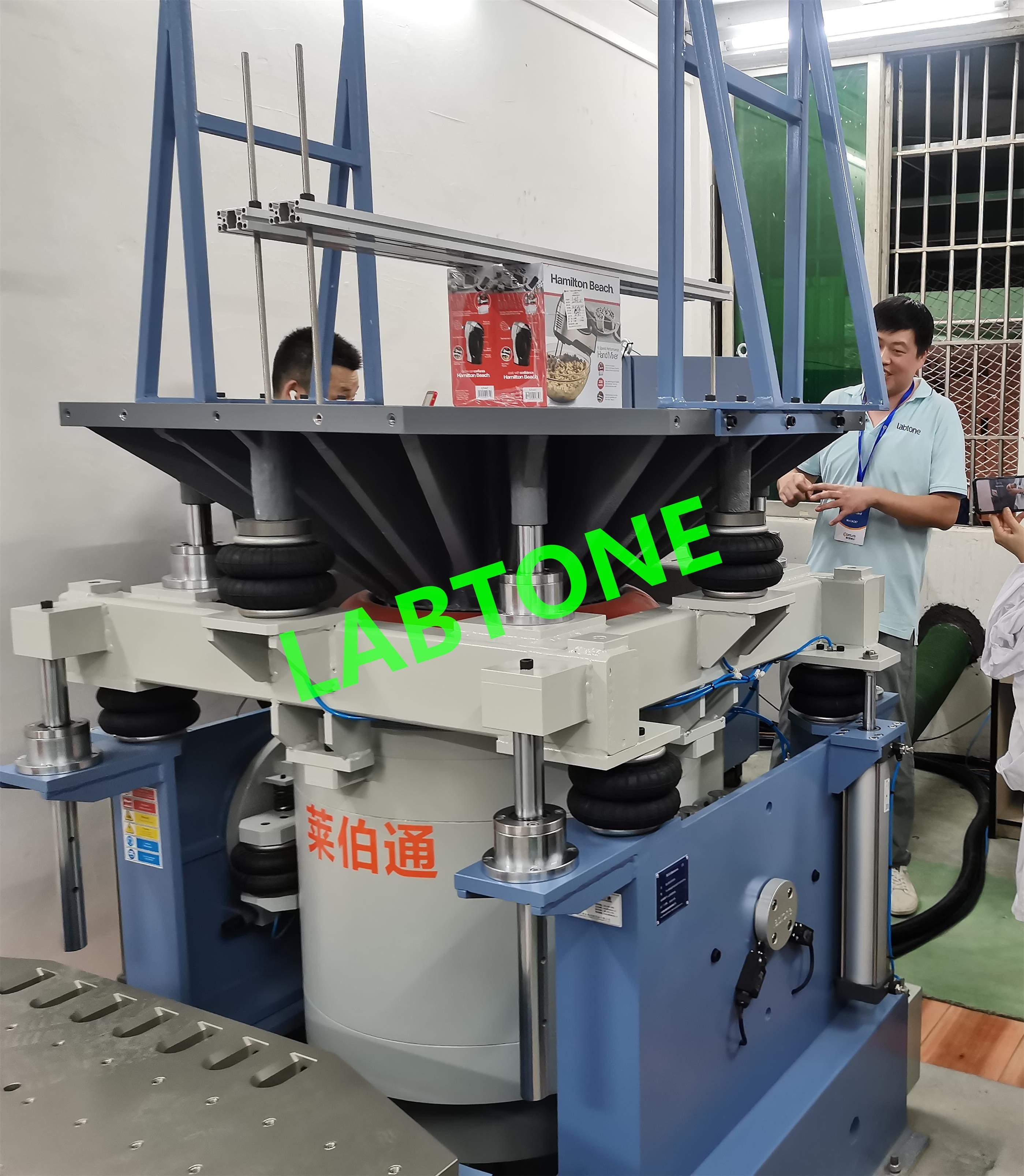 Labtone Vibration Test System With 500kg Vertical 100mm 0.6 Mpa