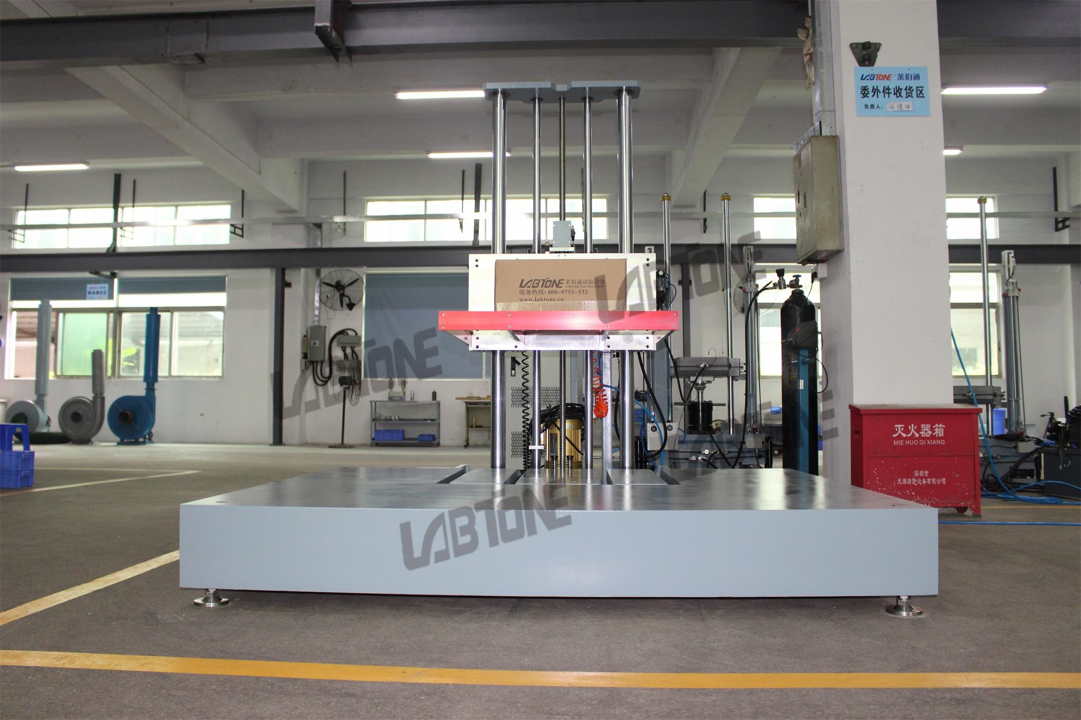 Free Drop Packaging Drop Test Machine With Drop Height 0-1200 mm For ...