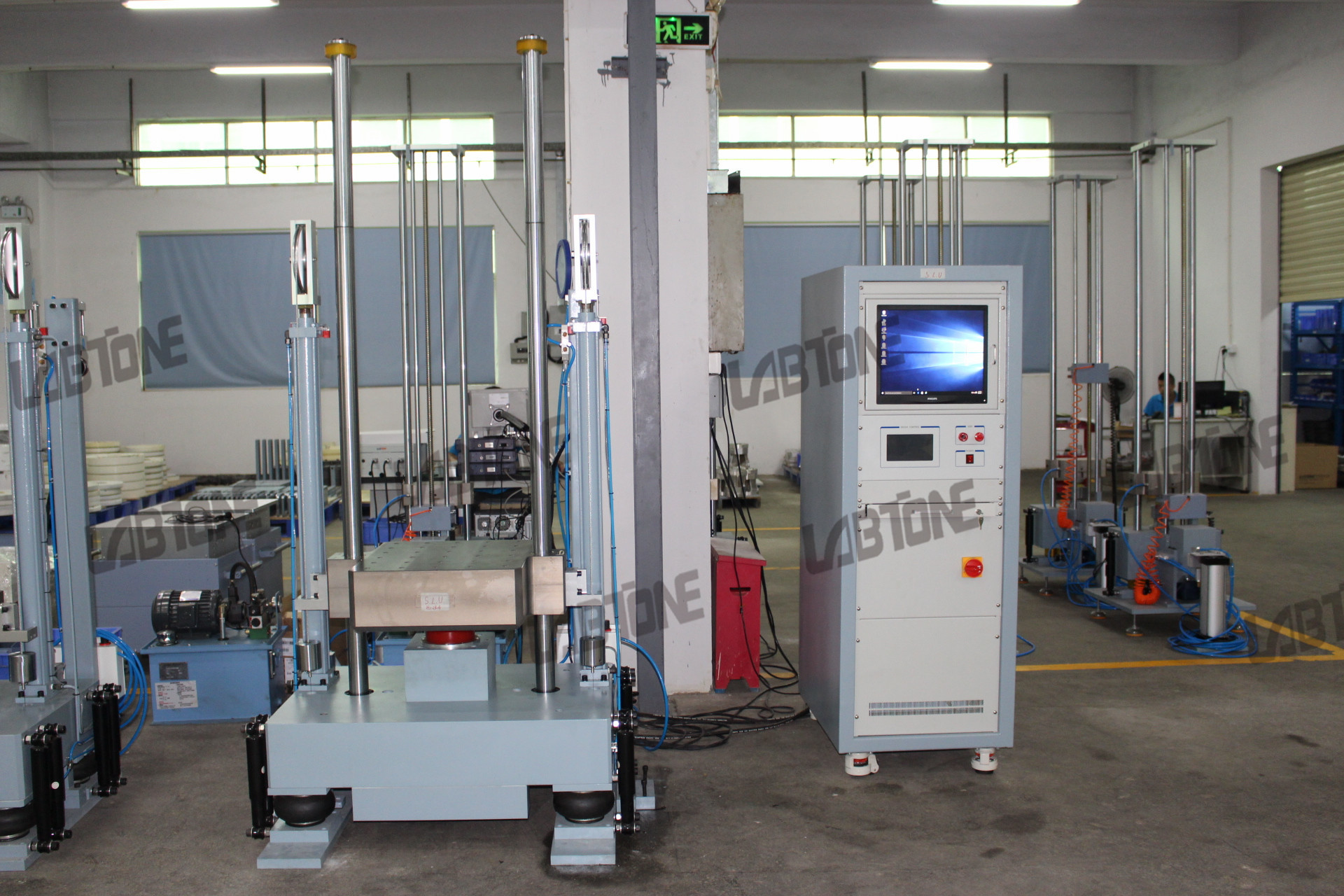 High Speed Shock Test Equipment For Pulse Duration 6ms With ...