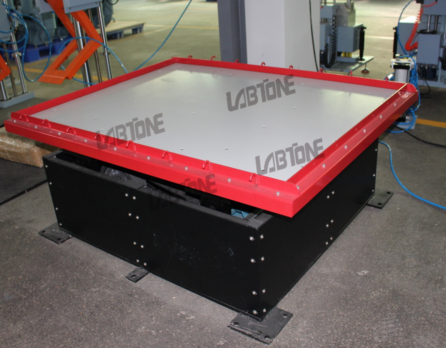 Package Transport Simulation Rotary Vibration Table With 1 Inch Fixed ...
