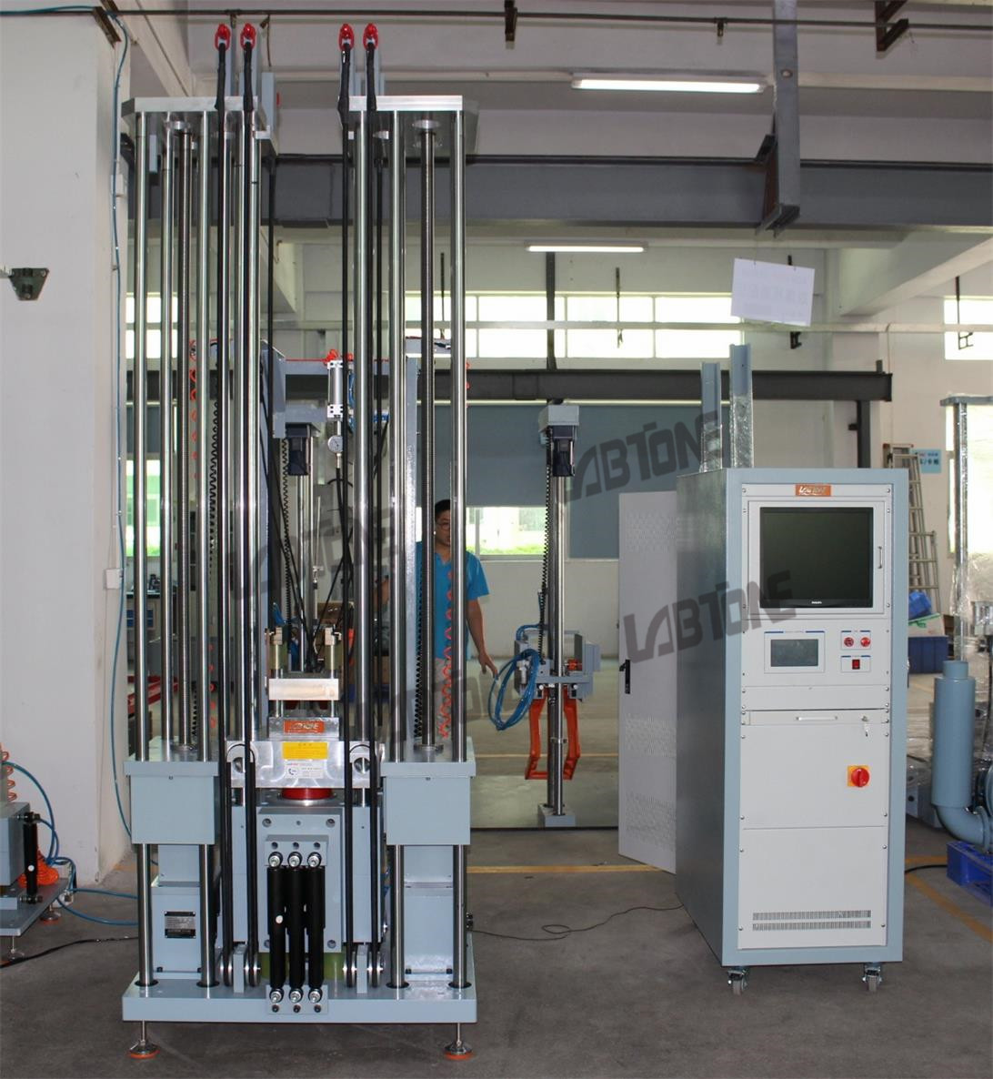 Half Sine Wave Mechanical Shock Test Equipment For Camera Testing