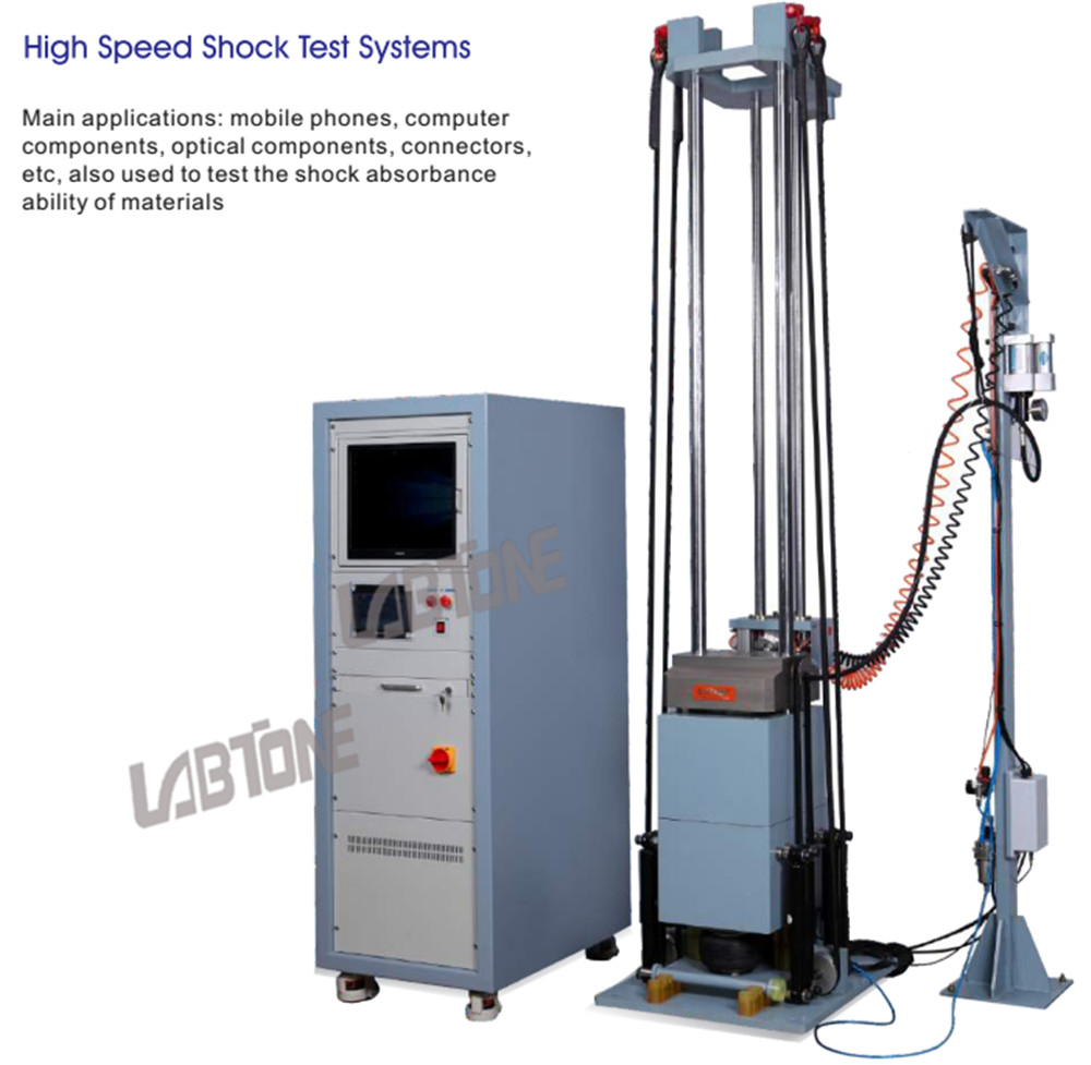 Shock Test Machine With Dual Mass Shock Amplifier Perform Half sine ...