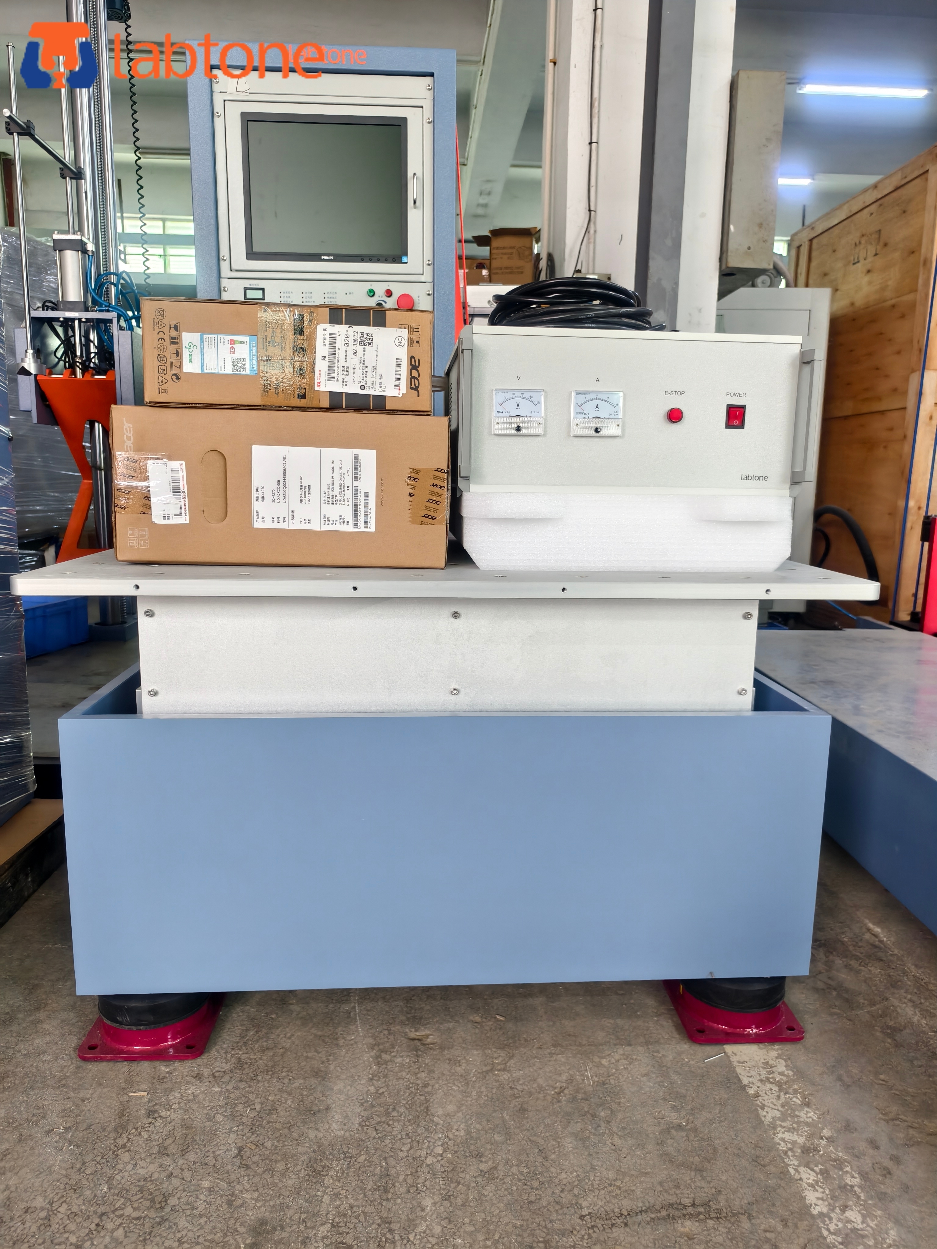 300kg Payload Vertical Mechanical Shaker Table For Electronic Products ...