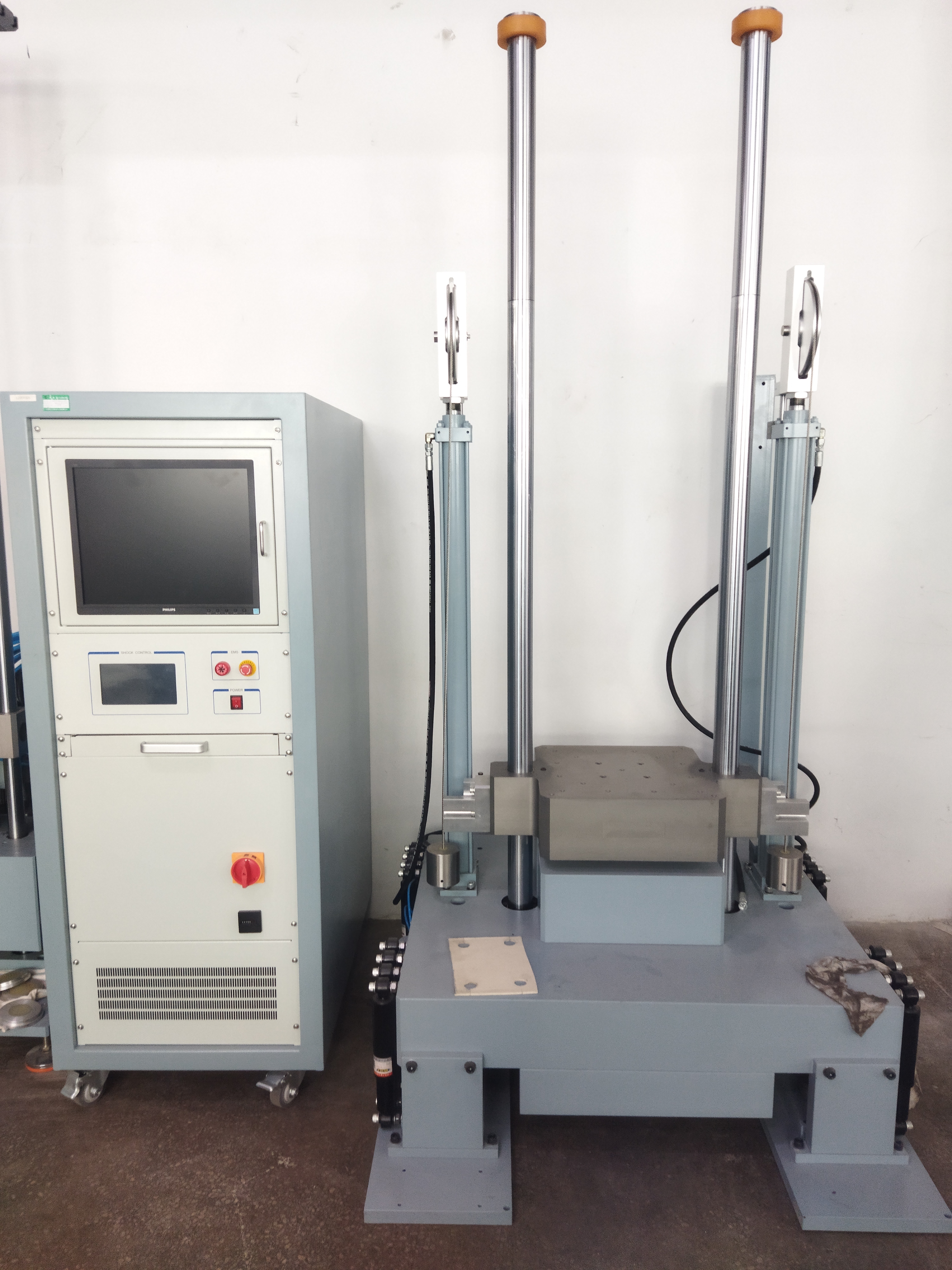Acceleration up to 500g Shock Testing System With Half Sinusoidal Wave ...