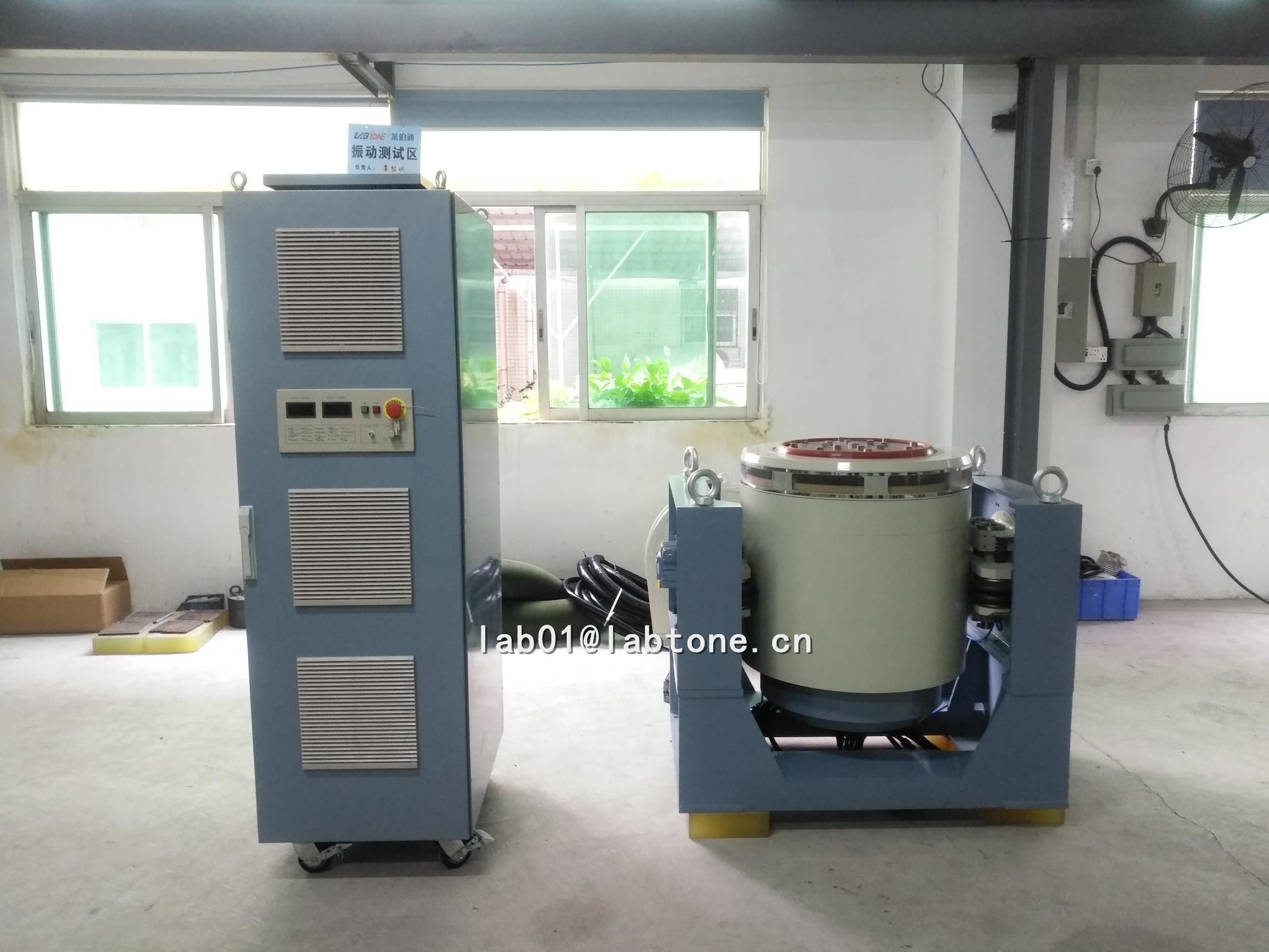 Grms 0.53g 58.72mm Vibration Test System Vibration Shaker Meet ISTA 3A ...