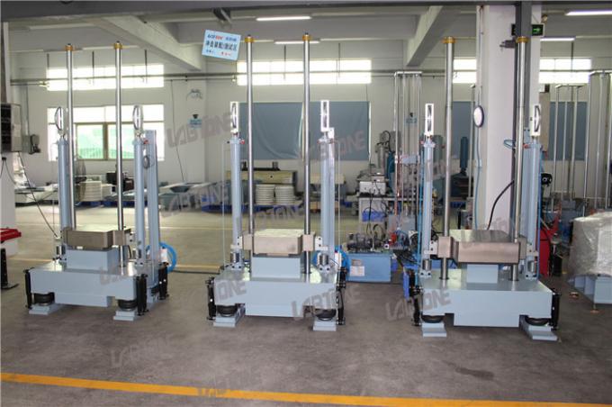 MIL-STD MTS Mechanical Shock Test Machine Performed Shock Test Experiment