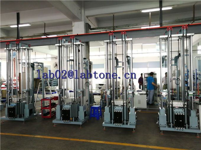 Shock Test Machine With Dual Mass Shock Amplifier Perform Half Sine